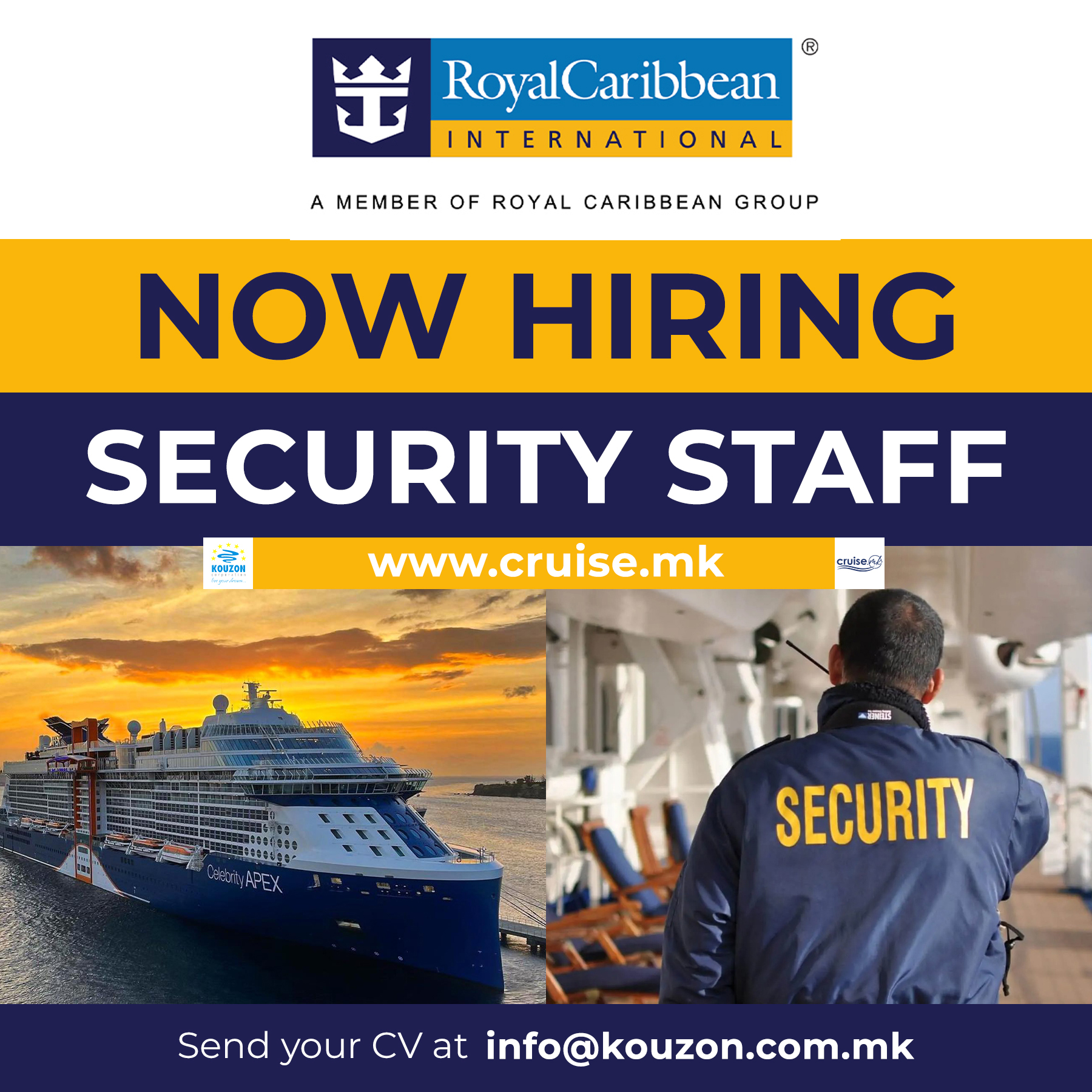 Security Guard – Jobs for you Kouzon Cruise Ship Jobs
